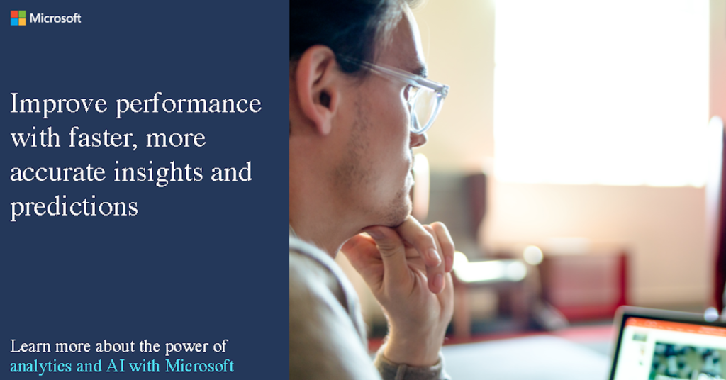 Improve performance with faster, more accurate insights and predictions ...